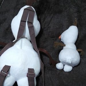 Accessories | Olaf Mini Backpack With Free Plush | Poshmark